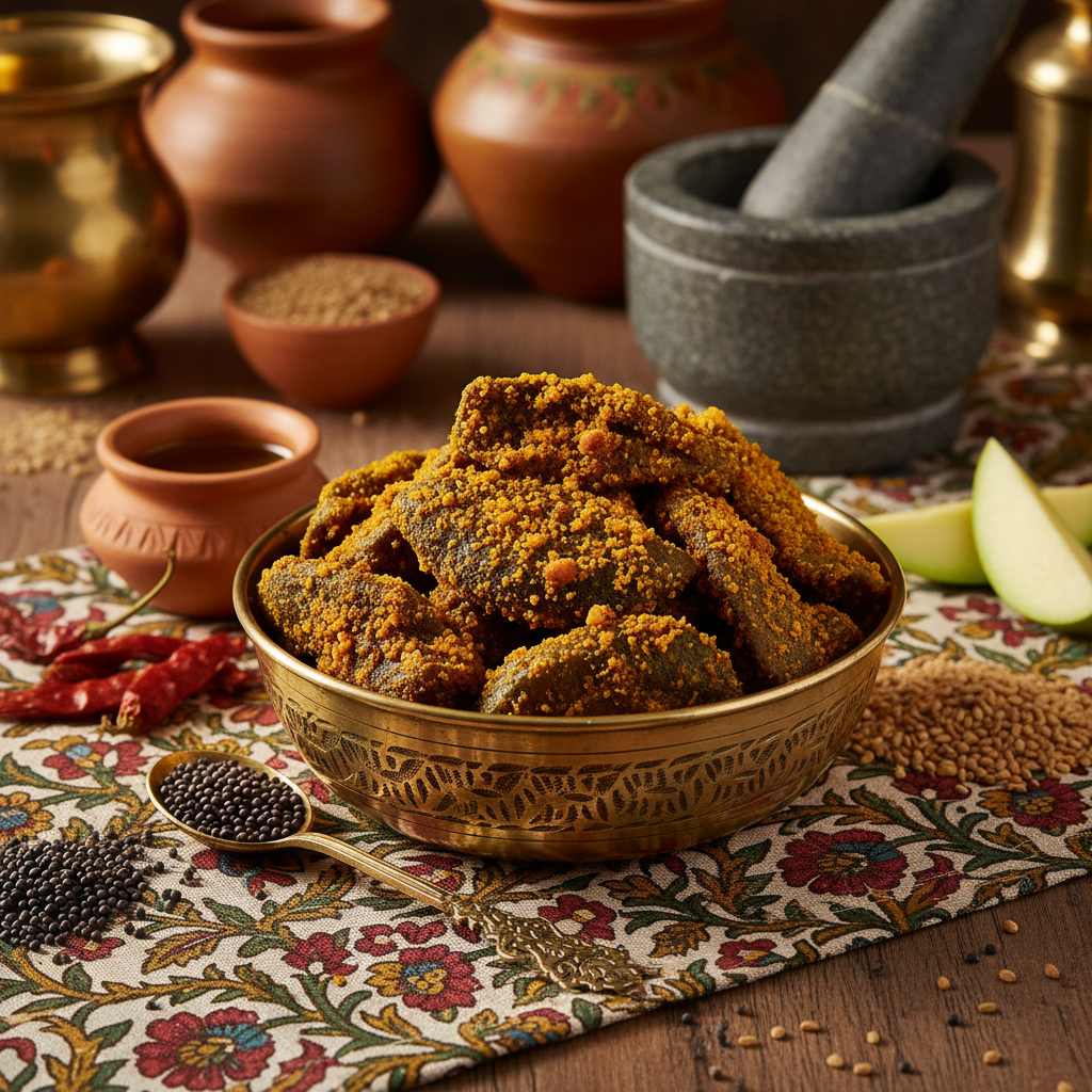 Dry mango Pickle – RAJA PRODUCTS